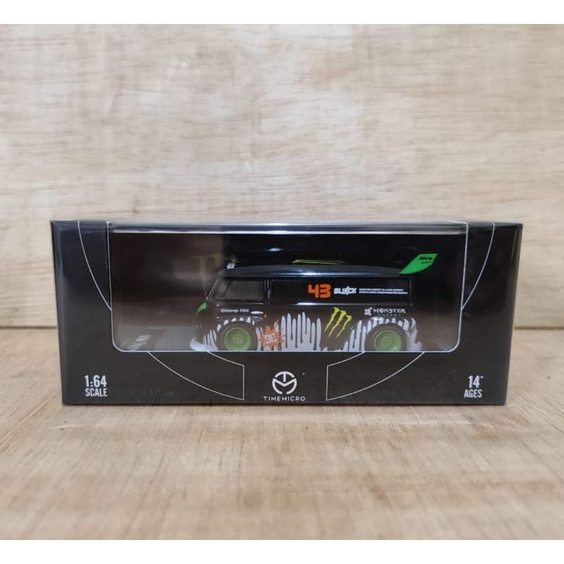 Time Micro 1:64 Volkswagen T1 Van Monster Energy | Shopee Singapore