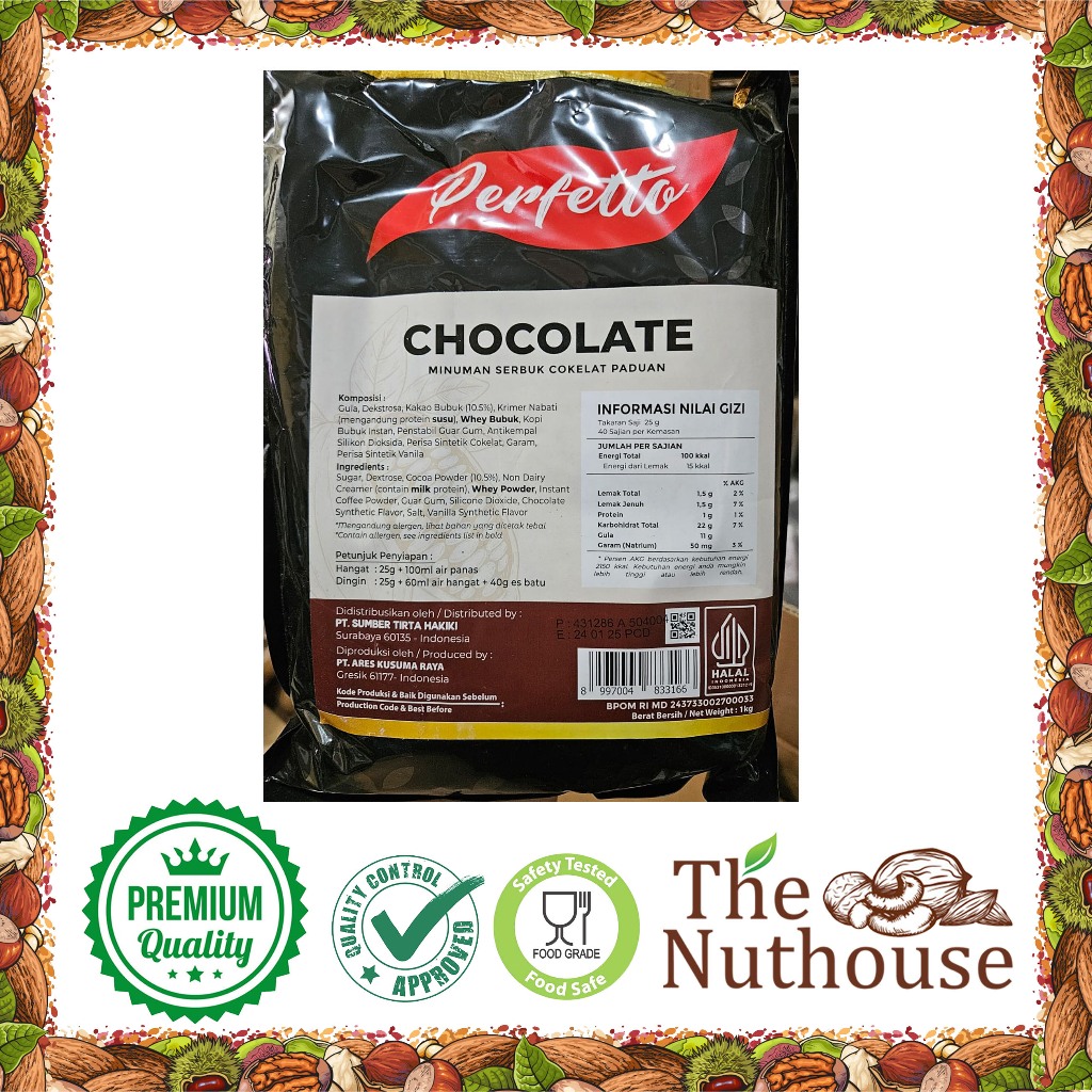 Perfetto Chocolate Flavored Powdered Drink/Chocolate Flavored Powder ...