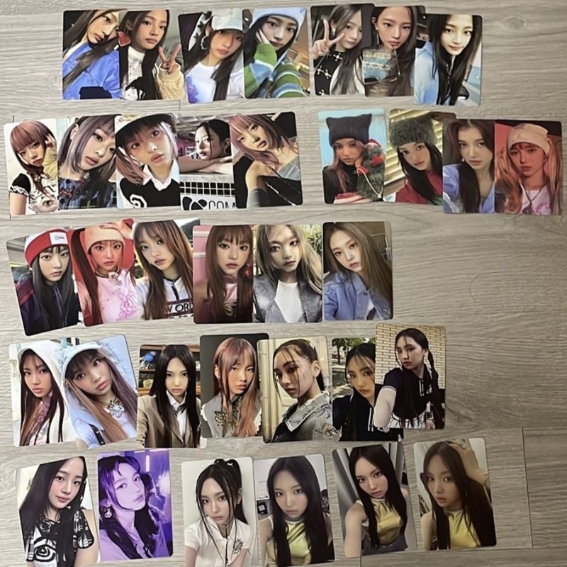 [PART 1] NEWJEANS PHOTOCARD OFFICIAL Kpop PC New Jeans Hanni Haerin ...