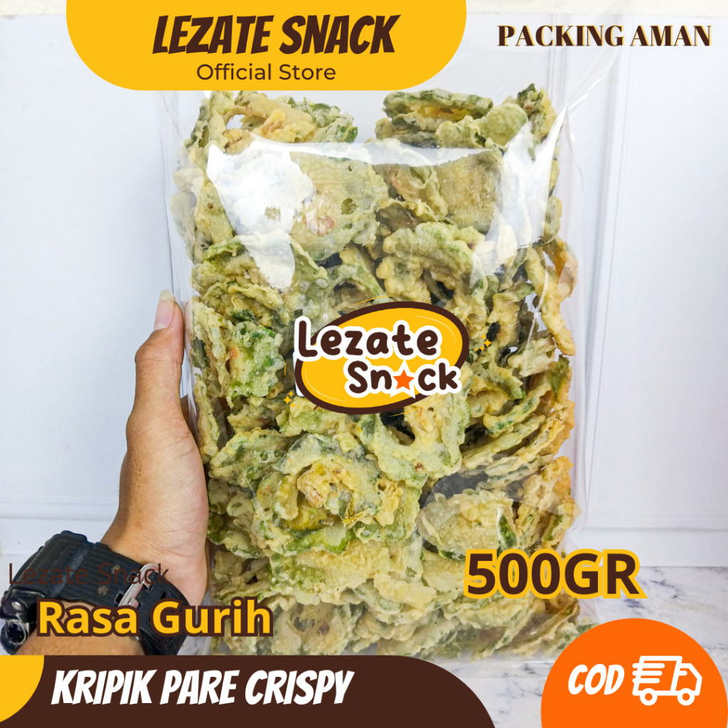 Sedap Snack - Crispy Pare Chips 500gr Savory Crispy Kiloan / Spicy Pare ...