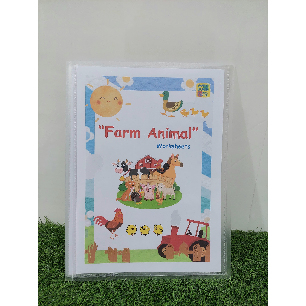 English Practice Book // English Worksheets Farm Animal Themes Farm ...