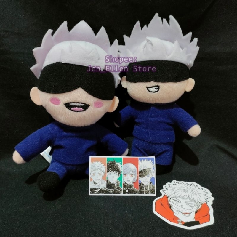 Gojo Satoru anime Jujutsu Kaisen JJK plush doll ganci keychain ...