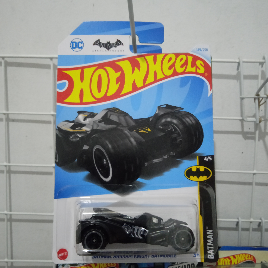 HIJAU Diecast Car Batman Hot Wheels Batman Arkham Asylum Batmobile ...