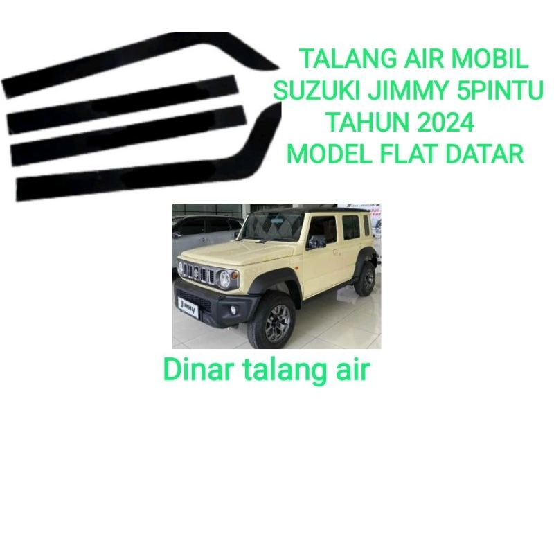 Suzuki JIMMY Car Gutter TYPE 5 Doors 2024 FLAT FLAT MODEL 4 Doors ...