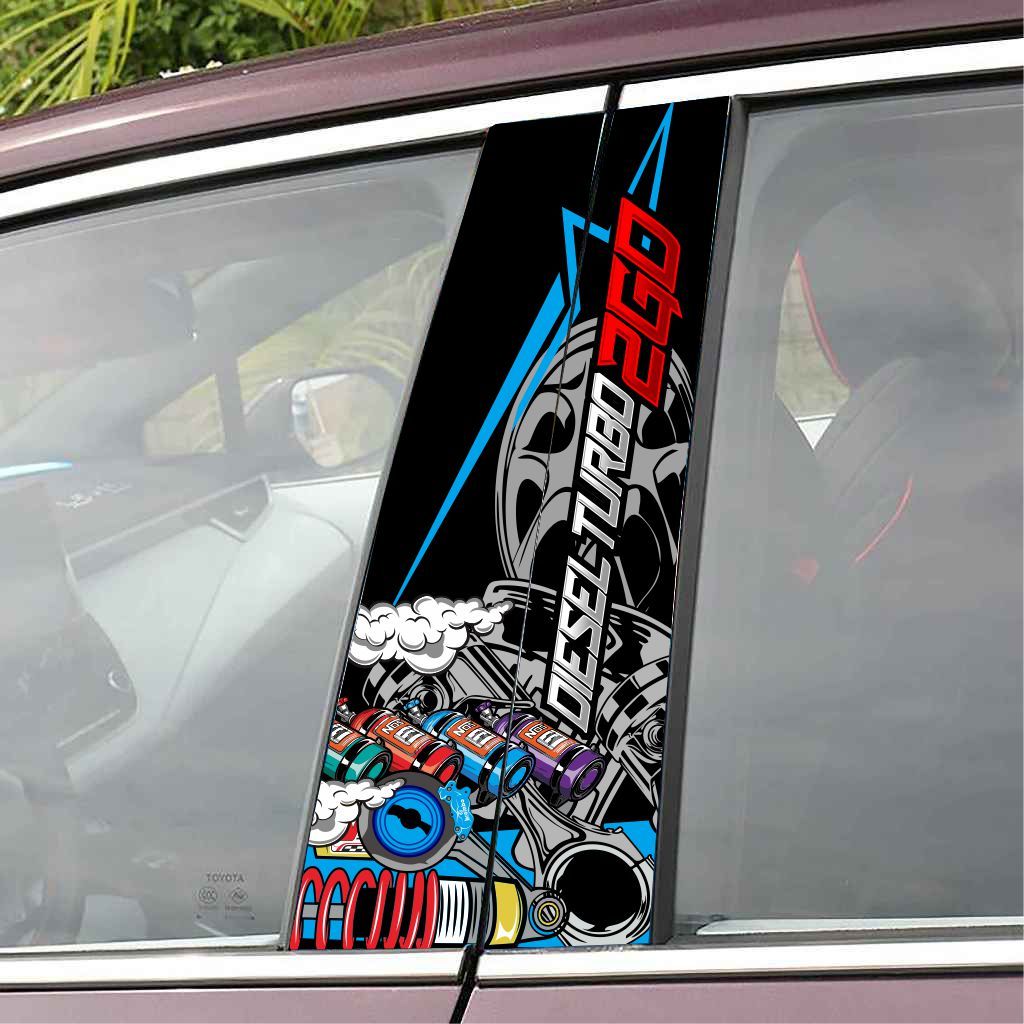 Car Window Pillar Stickers Free requests right and left car pillar ...
