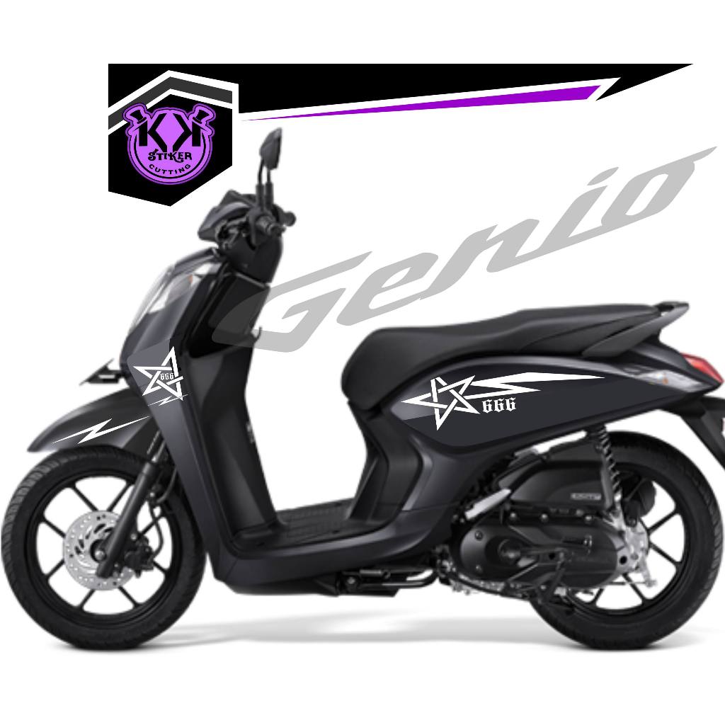 Sc.426a/logo STICKER/GEN GENIO STICKER/ GENIO STRIPING/CATING STICKER ...