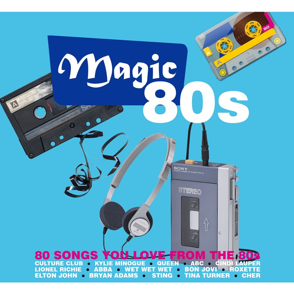 MAGIC 80s 4 disc music cd, Imported, New, Sealed, BoxSet Edition ...
