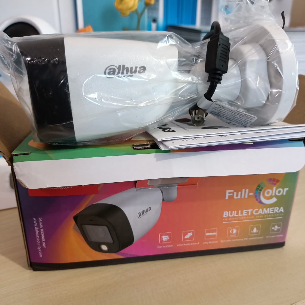 Dahua COLORVU 2MP Outdoor CCTV Camera/Dahua COLORVU 2MP Indoor Camera ...