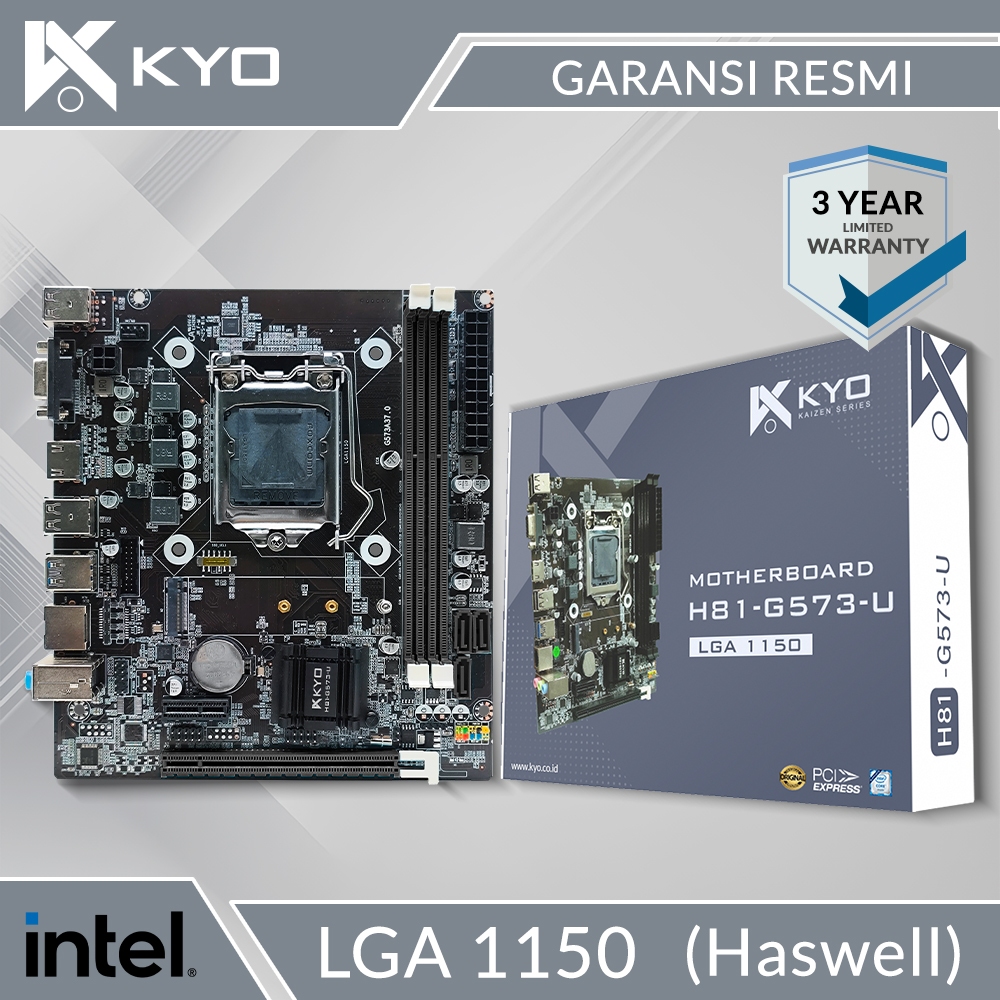 Kaizen H81 LGA 1150 DDR3 H81 Motherboard Mobo H81 Mainboard | Shopee ...