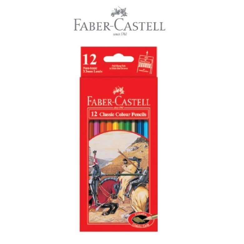 Fabercastell12 12 Color Pencil Faber Castell/Classic Color Pencil ...