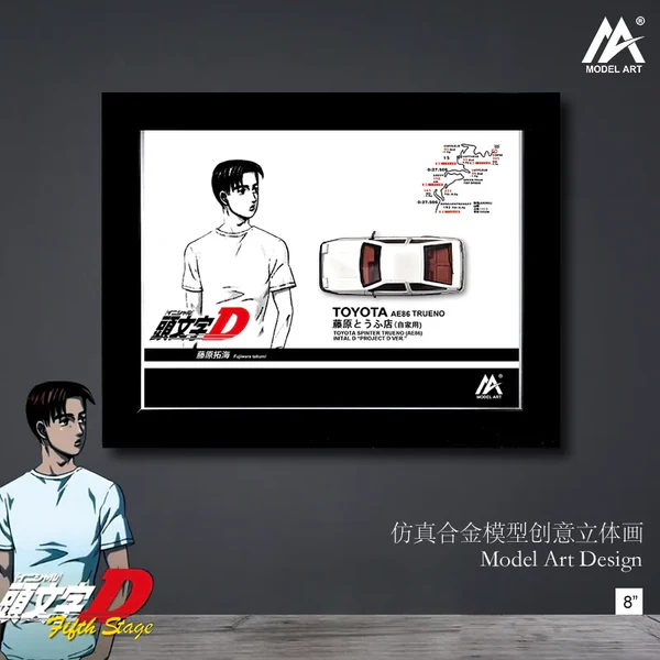 Art Time Micro 1:64 Toyota AE86 Trueno Initial D Limited Model | Shopee ...