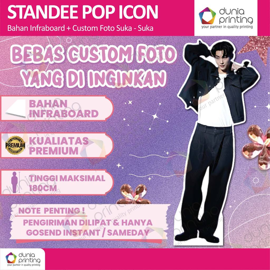 Standee Pop Icon/Standee Kpop/Human Stande Real Size | Shopee Singapore