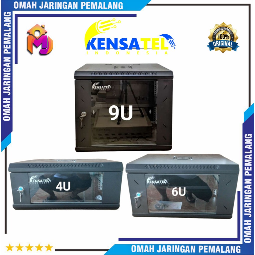 Mini WallMount Internet SERVER Rack 4U 6U 9U Kensatel/Fiberoptic SERVER ...
