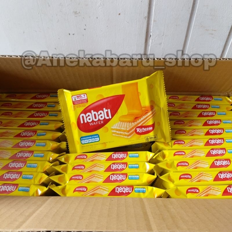 NABATI WAFER 37g Cheese / Chocolate / Goguma / Cocopan Falvour (1 pcs ...