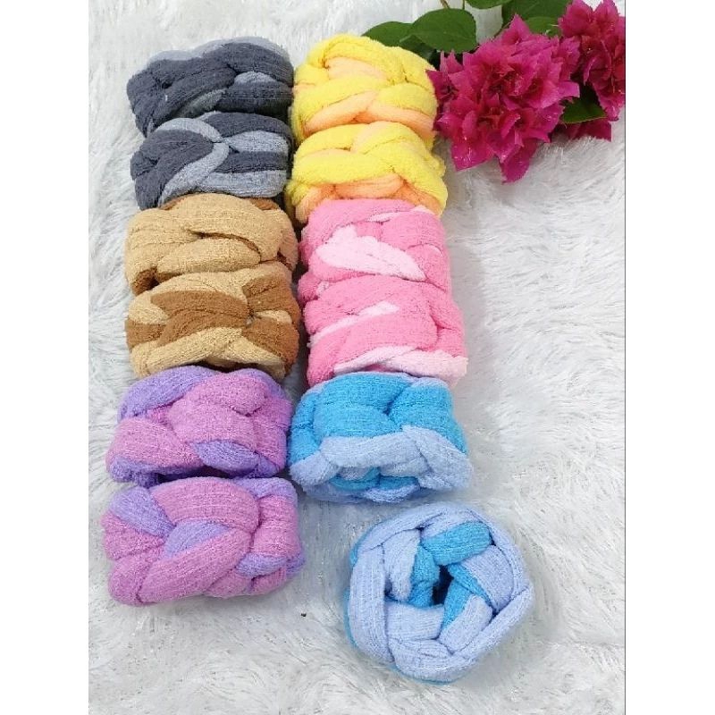 Towel Twist Hair Tie (12Pcs) - Twist Hair Lock | Shopee Singapore