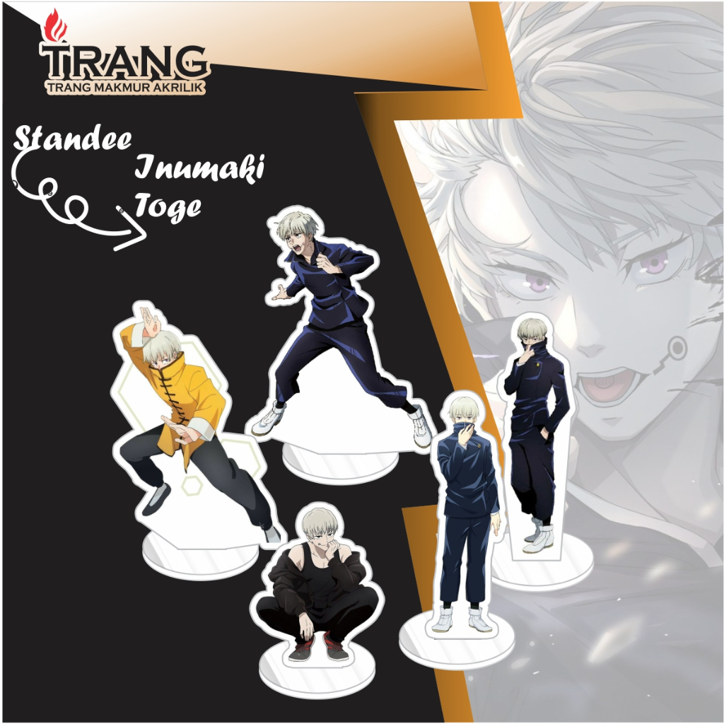 Standee Figure Acrylic Inumaki Toge Jujutsu Kaisen Standing Action ...