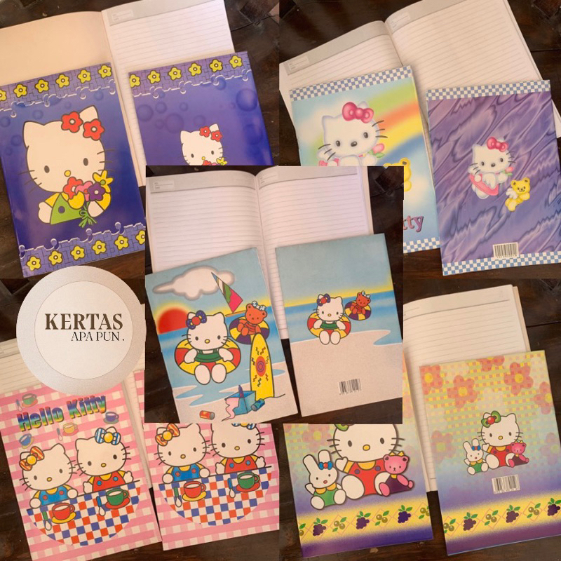 Hello Kitty HK Boxy School Notebook | Shopee Singapore