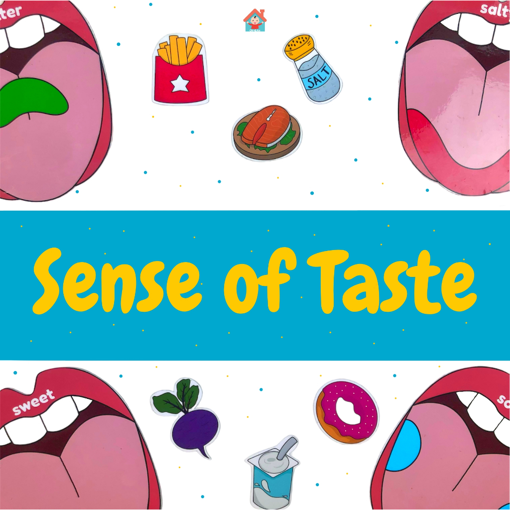 Sense of Taste: Printable Learning Sense of Various Montessori Flavors ...