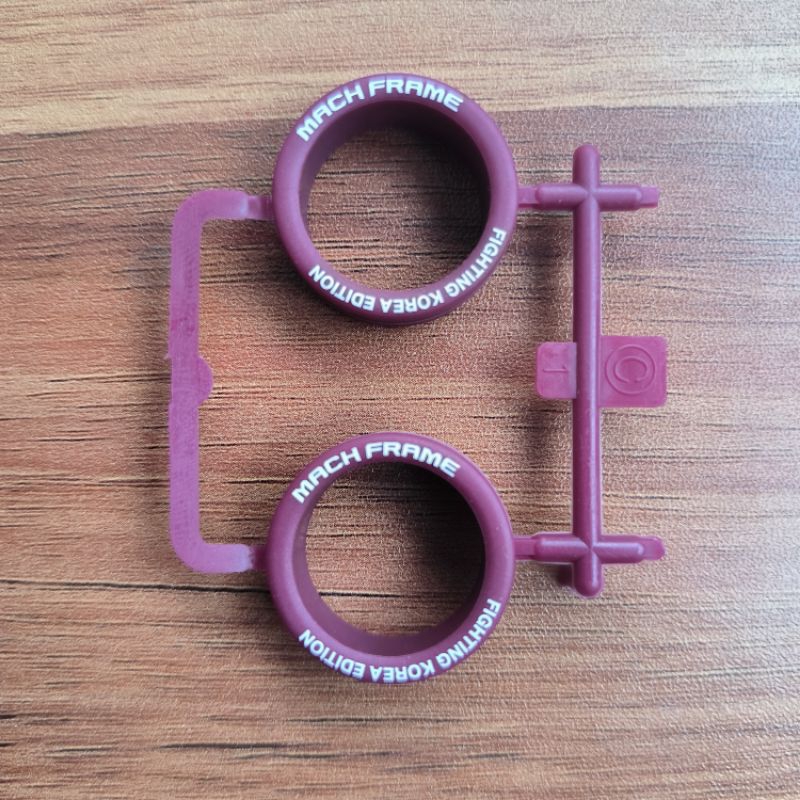 Tamiya Original Maroon Mach Frame Fighting Korea Edition Tires | Shopee ...