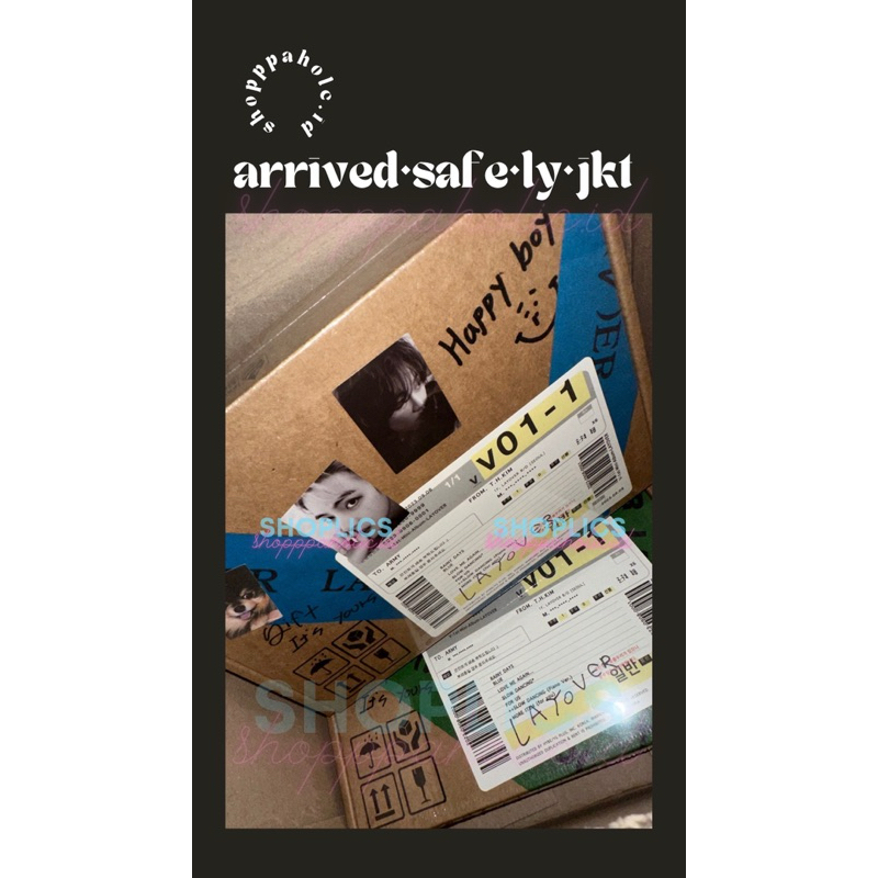 Kim TAEHYUNG 'V' BTS 1st album LAYOVER (Random / Weverse Version ...