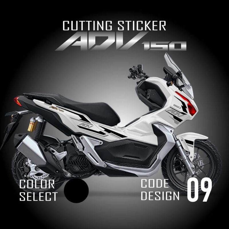 Cutting Sticker honda ADV 150 minimalist honda ADV 150 Sticker embossed ...