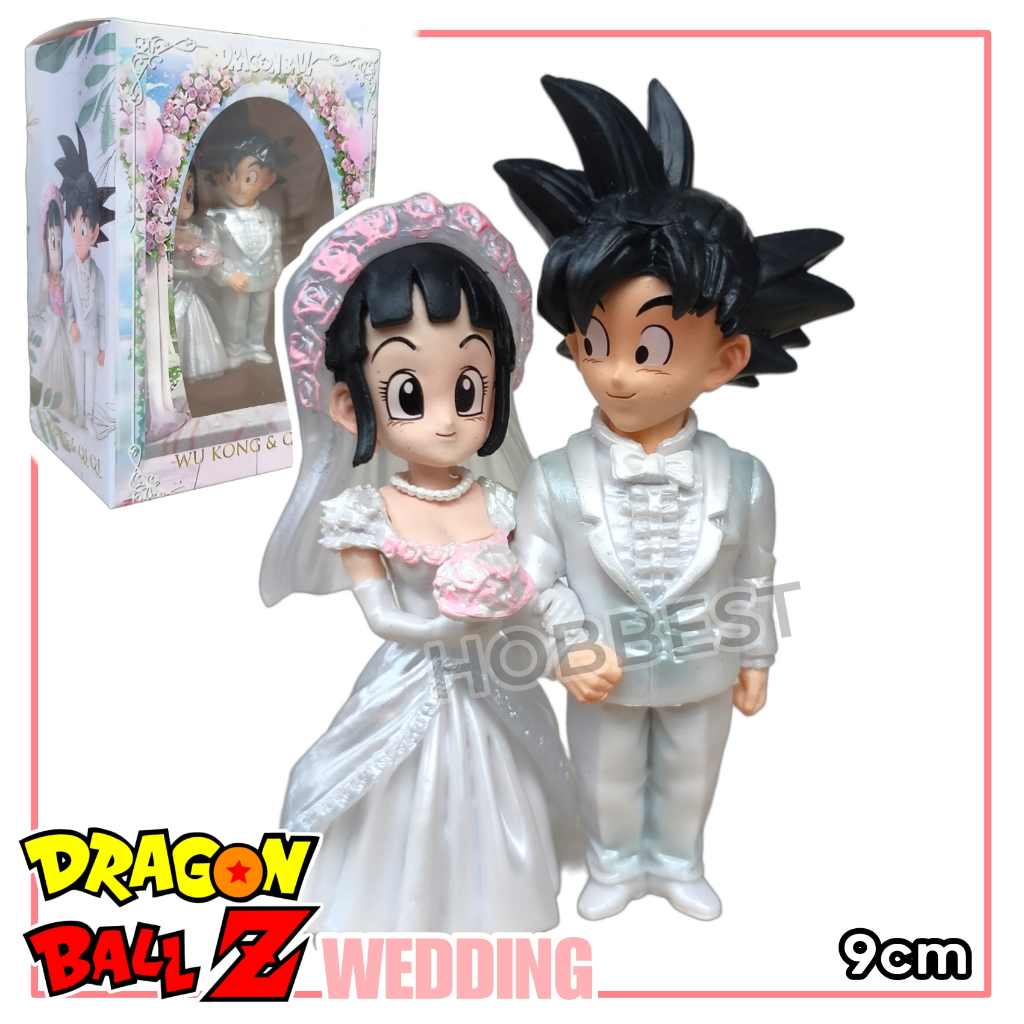 Dragon BALL Action Figure: WEDDING of SON GOKU x CHICHI - Songoku Cici ...