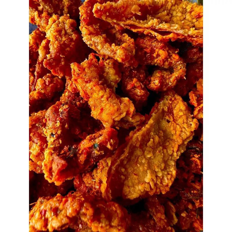Premium chicken skin (original chicken skin chicken skin) 1 kilo ...