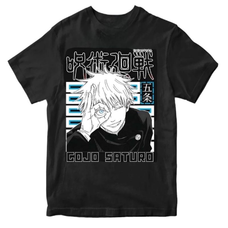 Jujutsu KAISEN GOJO SATORU T-shirt Vintage T-shirt | Shopee Singapore