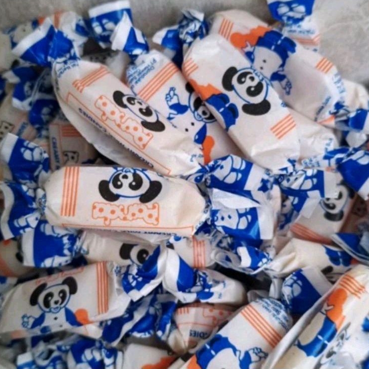 Panda MILK CANDY / WHITE RABBIT MILK CANDY (250gram) | Shopee Singapore