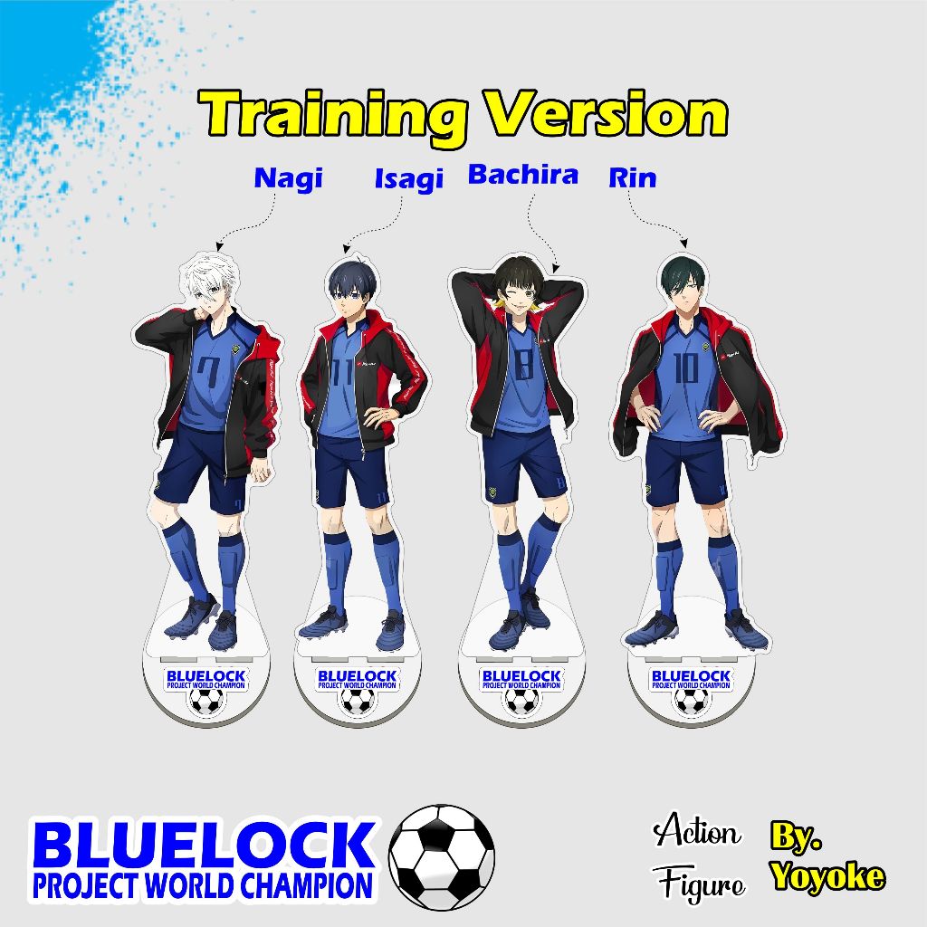 Blue Lock Anime Standee | Blue Lock Acrylic Standee | Action figures ...