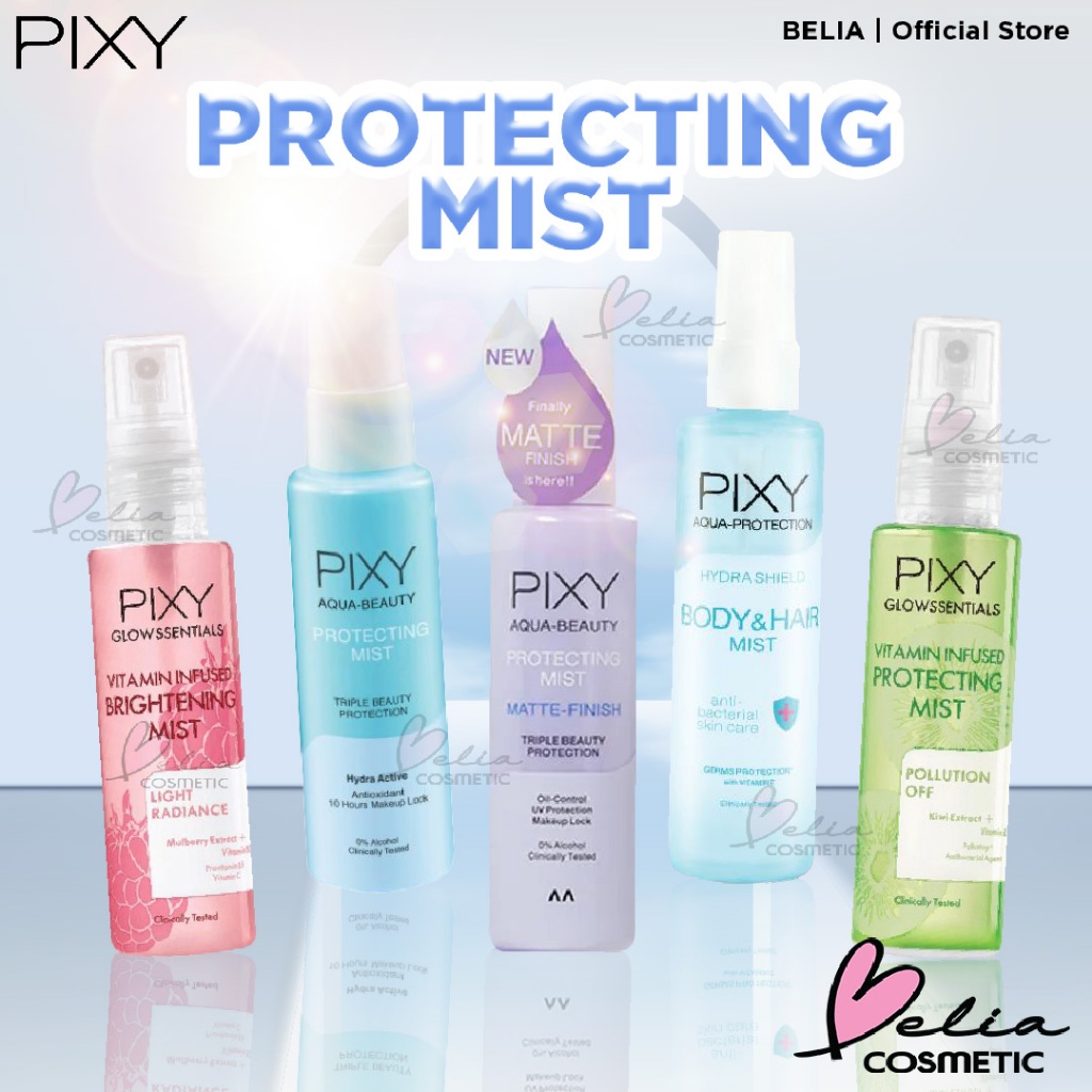 Belia PIXY Aqua Beauty Protecting mist 60mL (face mist) | Shield Body ...