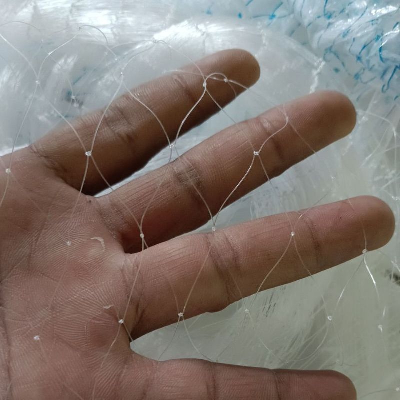 BOMNET fishing net 6 METERS WIDE MOST THICK AND STRONG STRINGS 0.25 MM ...