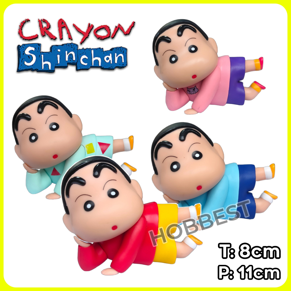 Crayon SHINCHAN Action Figure unit - Miniature Display Sinchan Cake ...