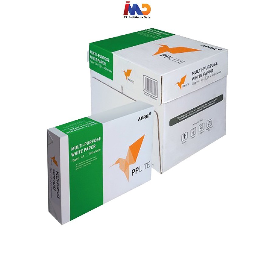 Pp Lite A4 Paper 75gr Copier 1 Box (2500 sheets) HVS Paper | Shopee ...