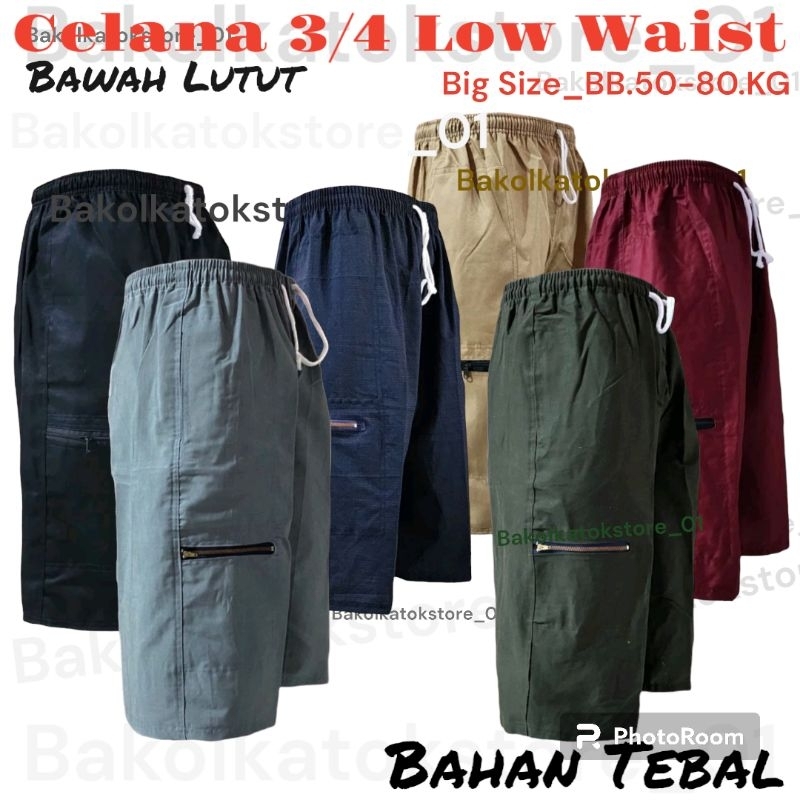 3/4 Below Knee Shorts Mr. Mr. Pants Double Mistak Pants Low Waist Pants ...