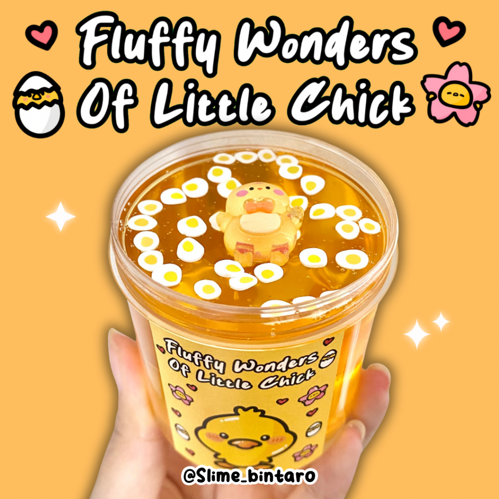 Clear SLIME FLUFFY WONDERS OF LITTLE CHICK BY SLIME BINTARO || Premium ...