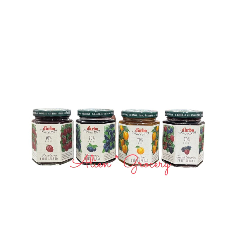Darbo D'Arbo Jam Spread Raspberry Blueberry Forest Berries Strawberry ...
