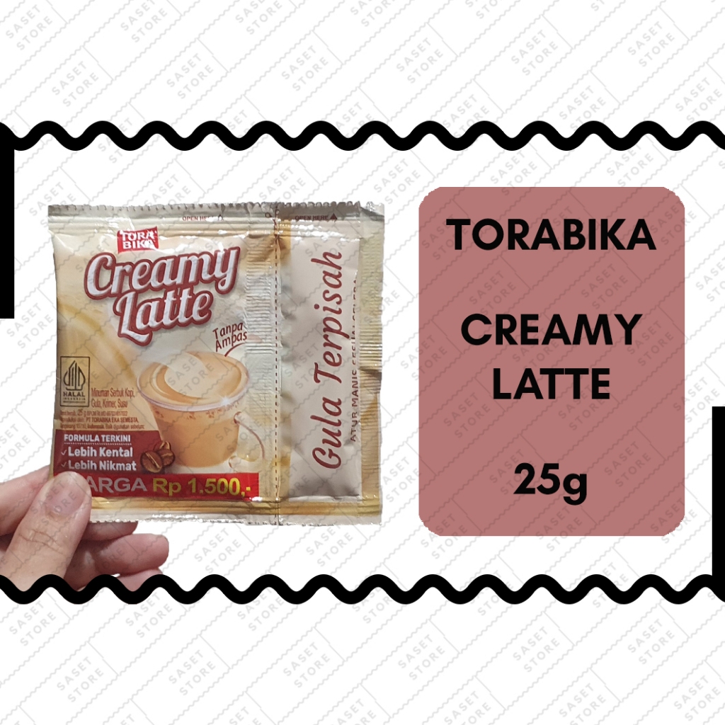 Torabika Creamy Latte 25g Instant Coffee Sachet Sugar Powder Milk Creamer | Shopee Singapore