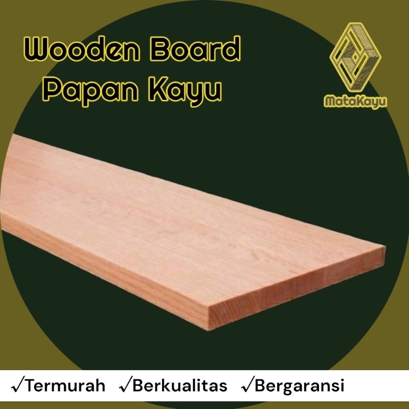 KAYU Mahogany wooden boards, craft materials, furniture materials ...