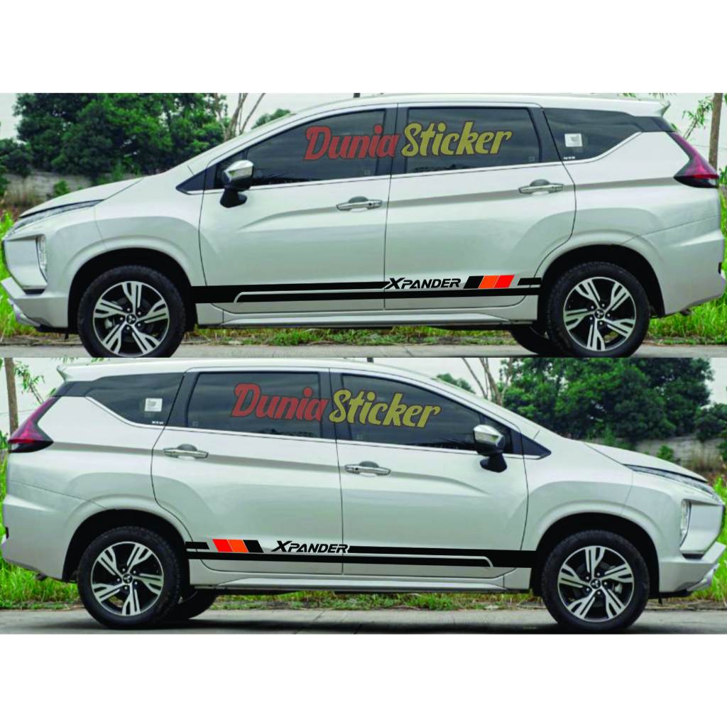 Xpander Car Cutting Stickers List of Mitsubishi Xpander car body ...