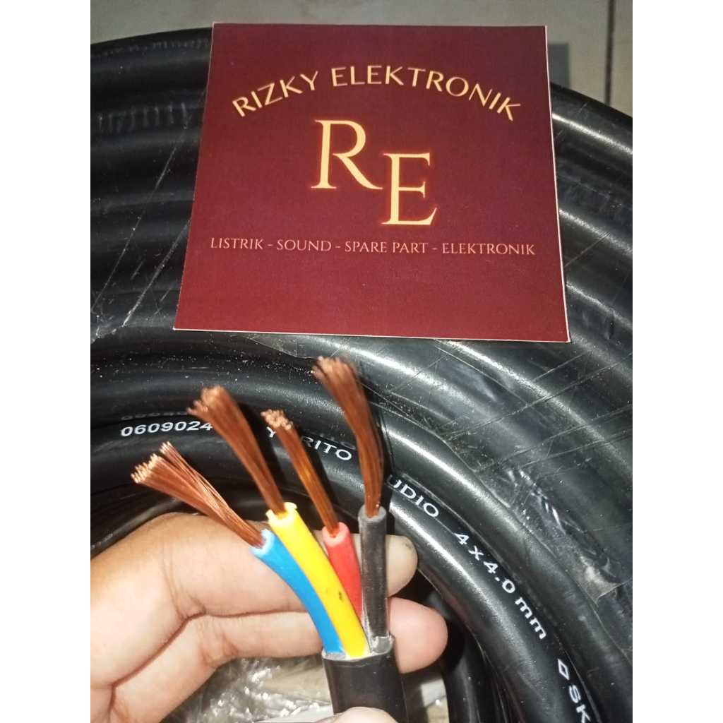 Yurito speaker Cable 4x4 mm | Shopee Singapore