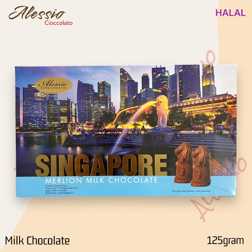Alessio Merlion Chocolate Box / Chocolate Merlion / By By Singapore ...