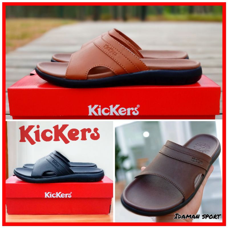 Kickers Sandals Men CASUAL SLOP SLIDE/Sandals Men KICKERS Slippers ...