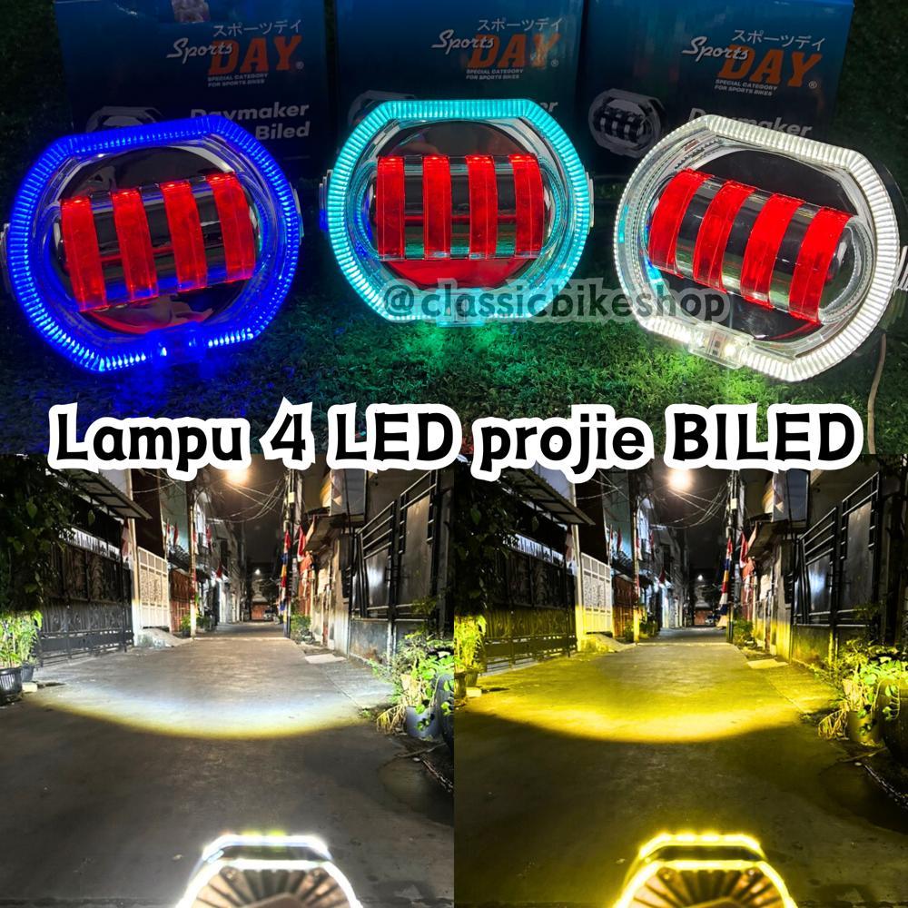 MATA Daymaker biled daymaker biled projie 4 Led 8D Universal Shooting ...