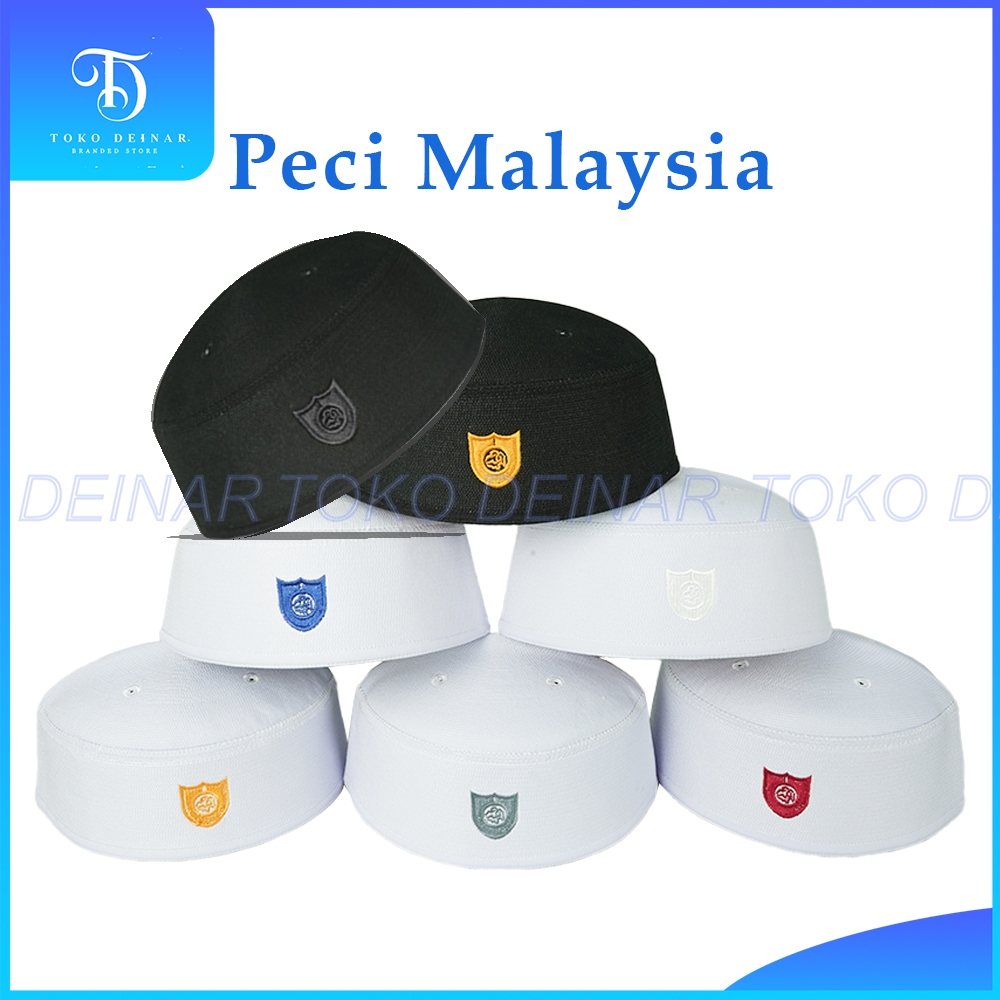 WHOLESALE (10 Pcs) MALAYSIAN Hajj Caps for Men, Business Package, White ...