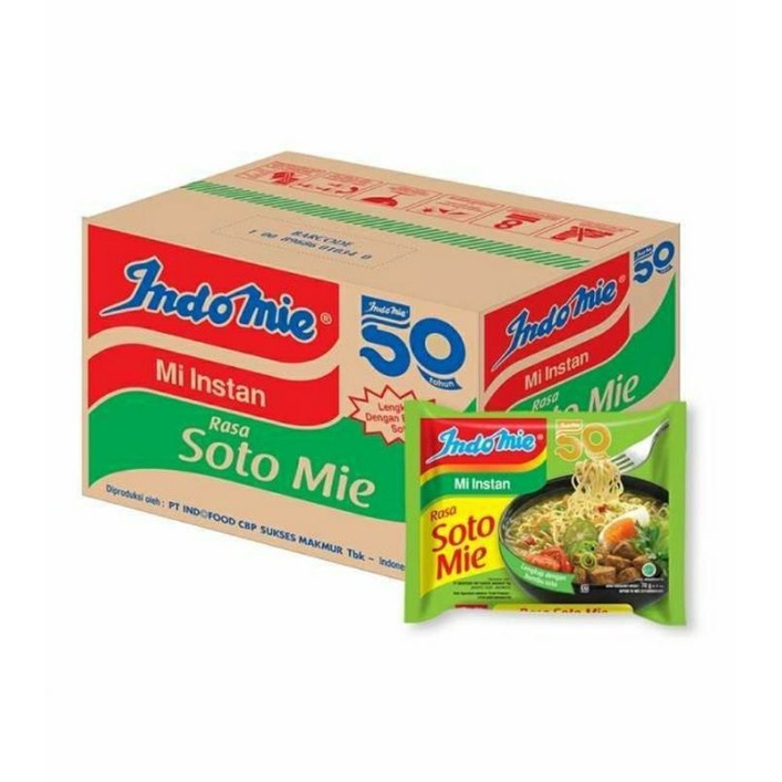 Indomie 1 Box Contains 40 pcs - Indomie Soto mie/Indomie instant ...