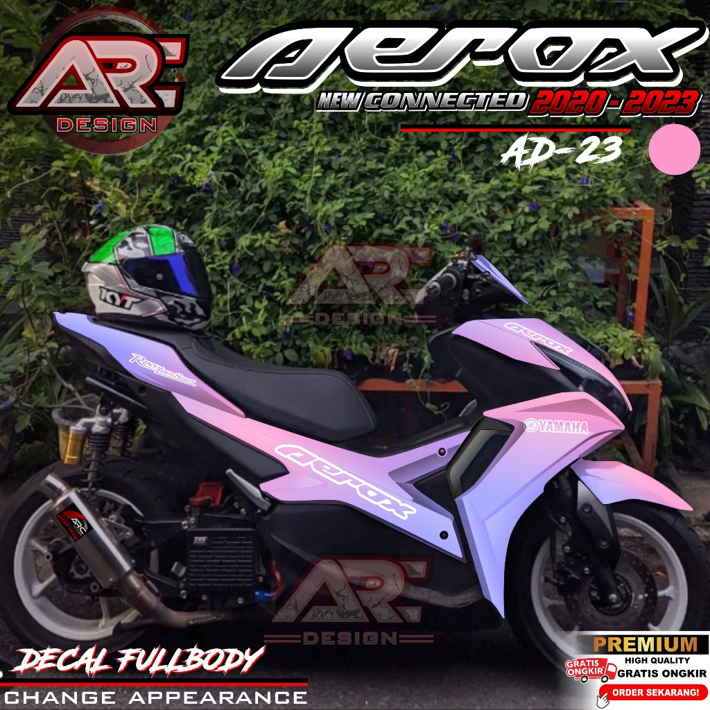 LATEST Decal Sticker Yamaha Aerox 155 New Connected Full body - New ...