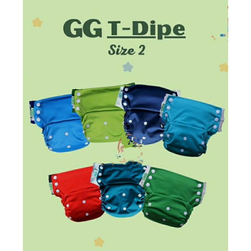 Samarinda_barokah | GG T-Dipe size 2 (cover + insert) jumbo 12-30 kg ...