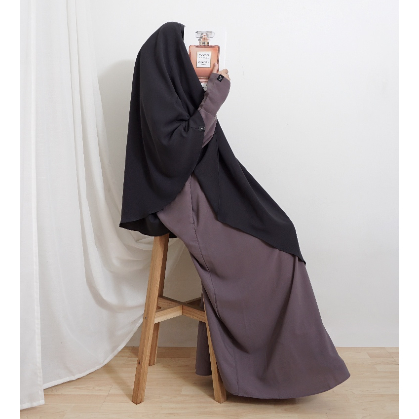 Aira Abaya Abaya Saudi Basic Abaya Black Jetblack Plain Abaya Arabic ...