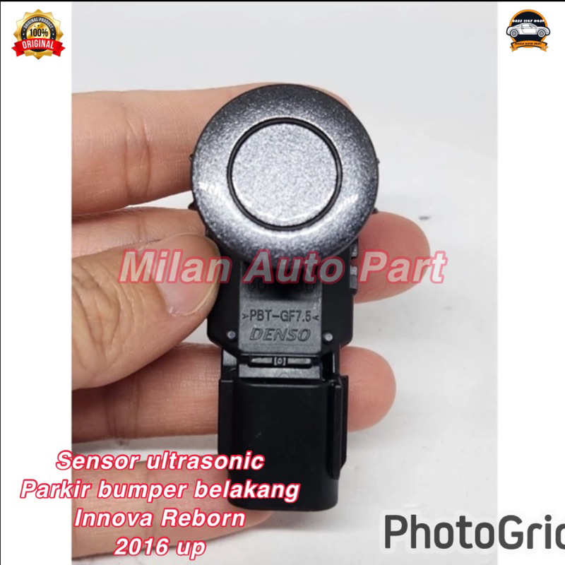 Ultrasonic Sensor Parking Rear bumper Reverse Innova Reborn 2016 2017 ...